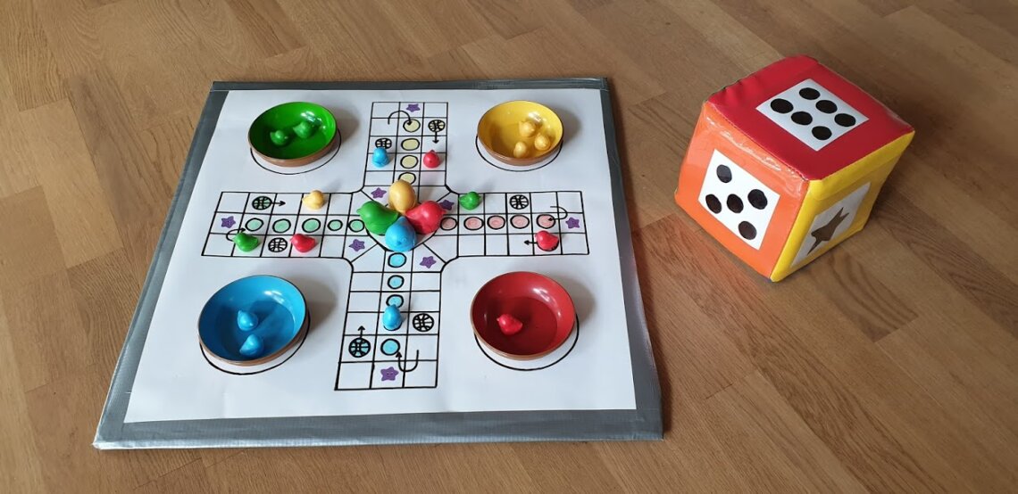 Ludo DIY - Kriblekongen