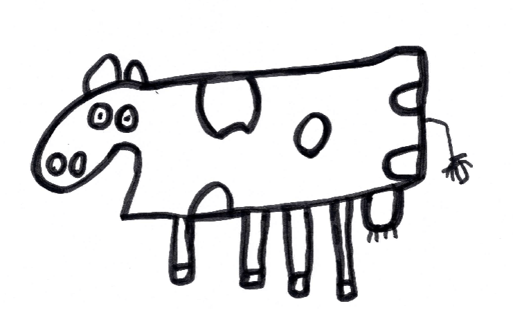 Hjemmelavede tegninger til gratis print - Kriblekongen